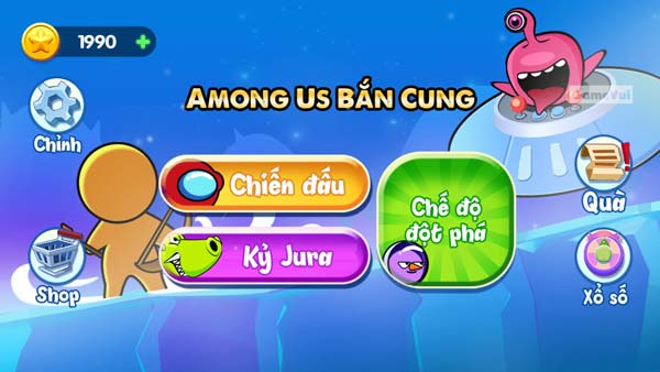 Game Among Us bắn cung - Game Vui