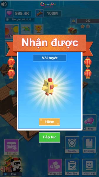 Game Minecraft đảo sa mạc - Game Vui
