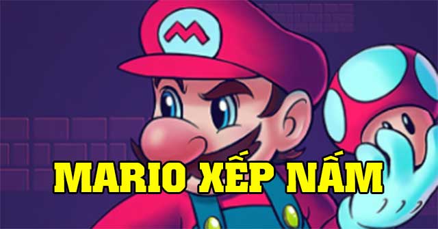 Game Mario xếp nấm - Game Vui