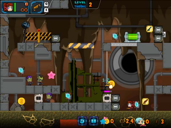 Game Truy tìm Zombie 9 - Game Vui