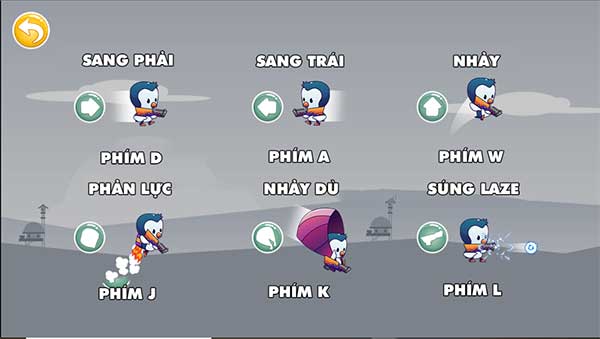 Game Chim cánh cụt tấn công - Game Vui