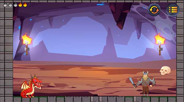 Game Rồng lửa nổi giận - Game Vui