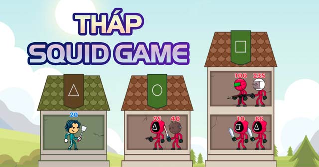 Game Tháp Squid Game - Game Vui
