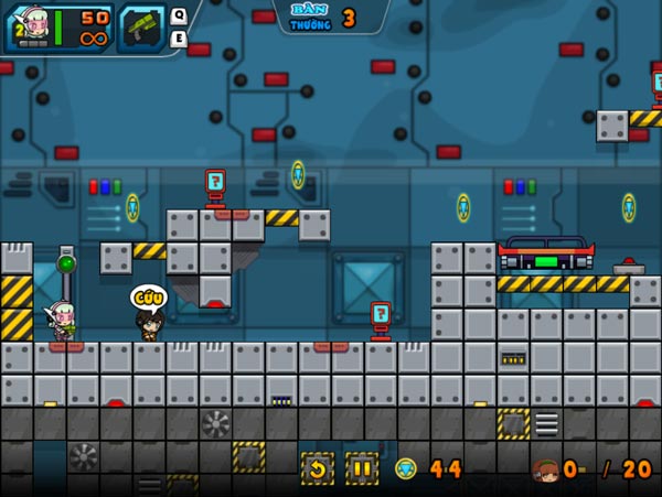 Game Robot chiến tranh - Game Vui