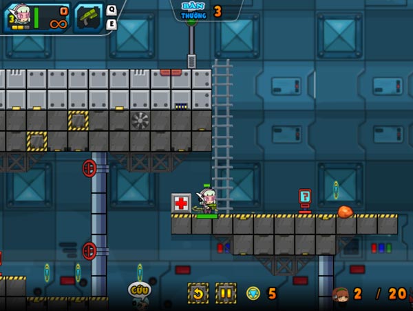 Game Robot chiến tranh - Game Vui