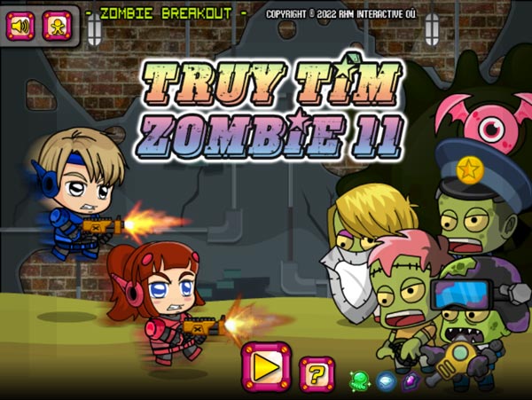 Game Truy tìm Zombie 11 - Game Vui