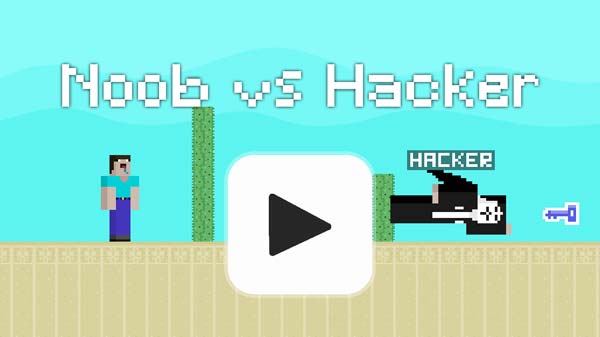 Game Noob vs Hacker - Game Vui