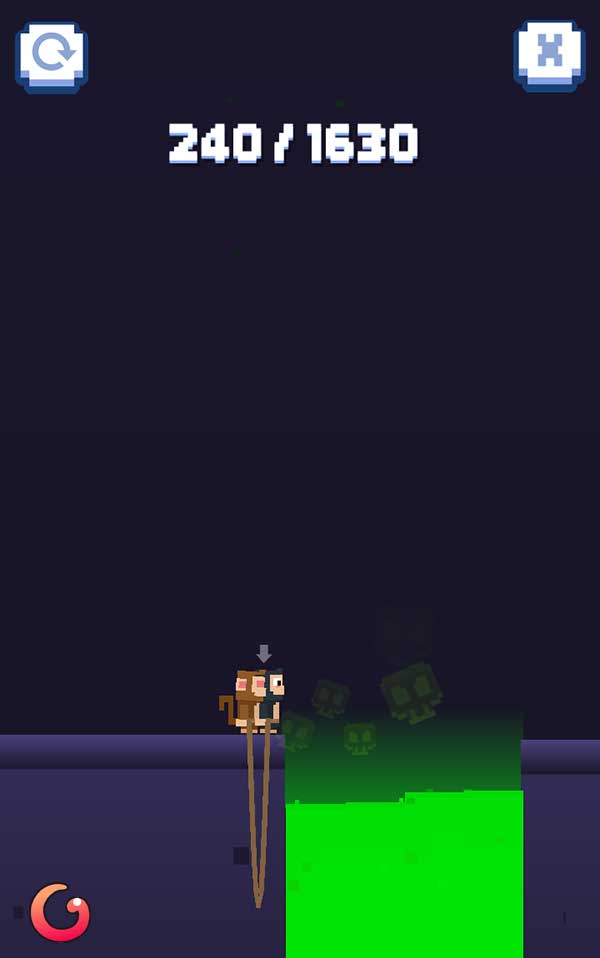 Cách chơi game Monkey Ropes đầy thử thách - GameVui.vn