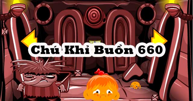 Game Chú khỉ buồn 660 - Hầm mộ (P8) - Game Vui