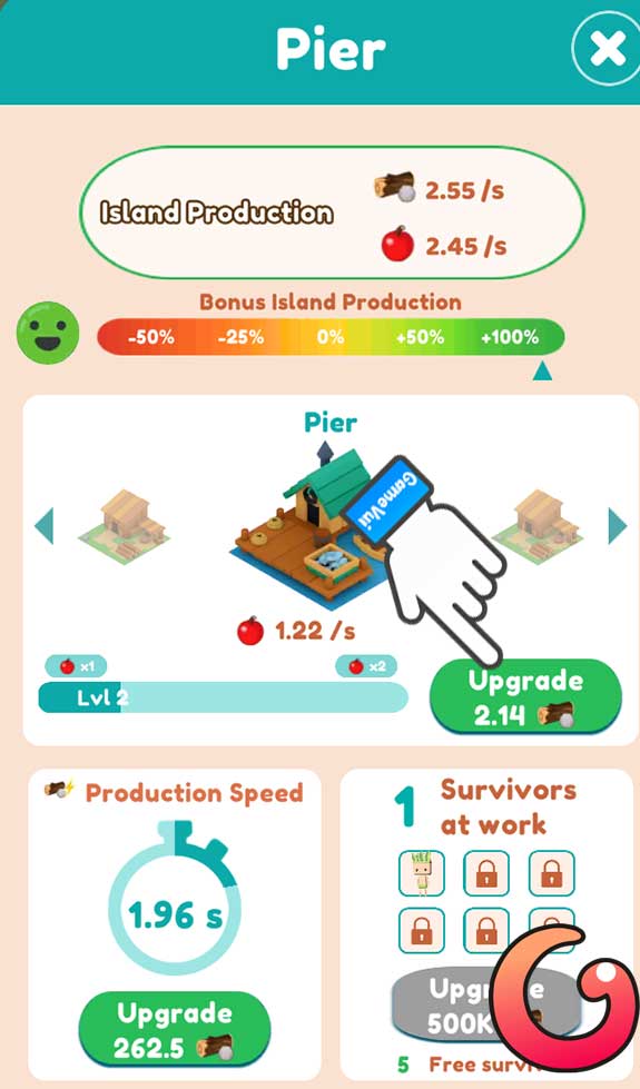 Giới thiệu tựa game sinh tồn trên hoang đảo - Idle Island Tycoon: Survival