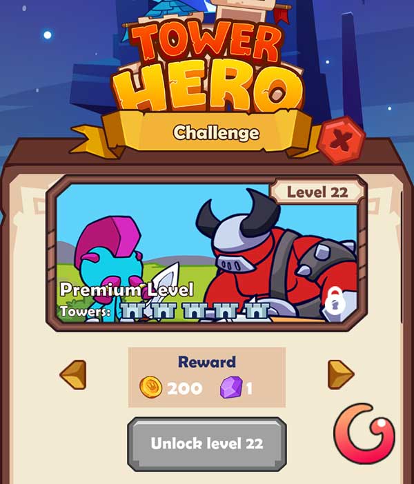 Cách chơi Stick Hero: Mighty Tower Wars, game hành động theo phong cách mới