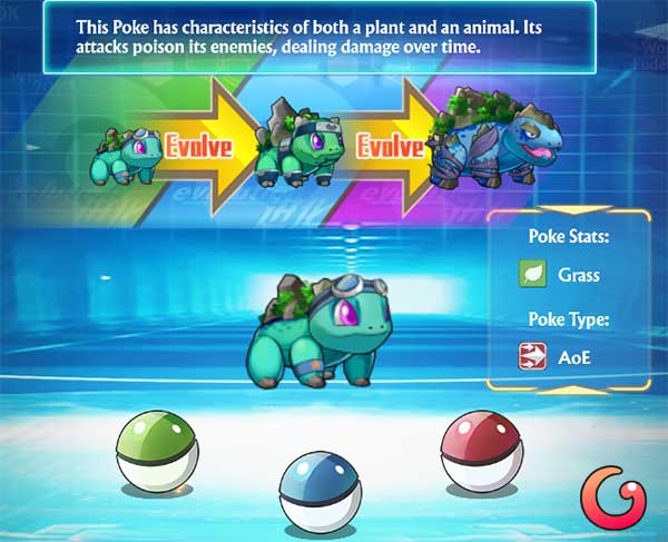 Cách chơi Monster Evolution - huấn luyện Pokemon - GameVui.vn
