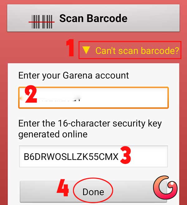 Hướng dẫn sử dụng Garena Authenticator để bảo mật tài khoản - GameVui.vn
