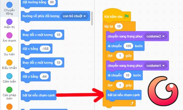 Cách lập trình game bằng Scratch cơ bản và chi tiết - GameVui.vn