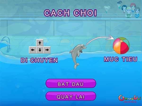 Game Xiếc cá heo - Game Vui