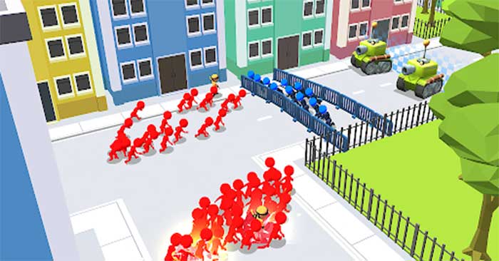 Hướng dẫn chơi City Defense - ngăn chặn đám đông quá khích - GameVui.vn