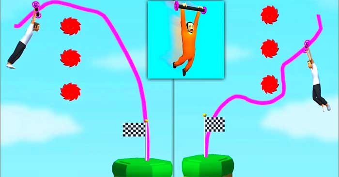 Review game Draw Flights - Đu dây mạo hiểm - GameVui.vn