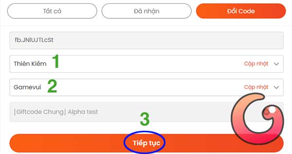 Tổng hợp code Thiên Kiếm Chi Vân mới nhất tháng 9/2024 và cách nhập