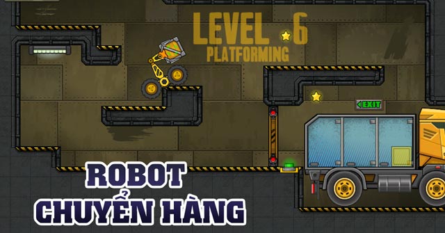 Game Robot chuyển hàng - Game Vui