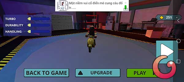 Review game lái xe và xây dựng công trình Motorcycle Racing Craft