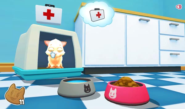 Game Chăm sóc mèo con 2 - Kitty Care 2 - Game Vui