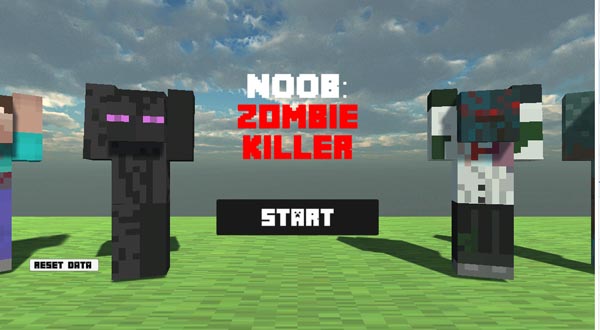 Game Noob bắn Zombie - Game Vui
