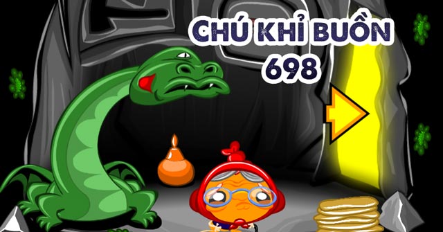 Game Chú khỉ buồn 698 - Drazard - Game Vui