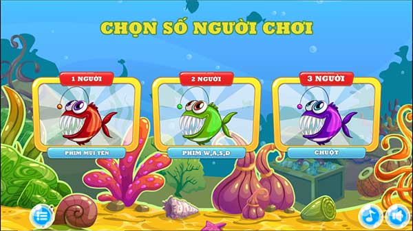 Game Cá lớn nuốt cá bé 8 - Game Vui