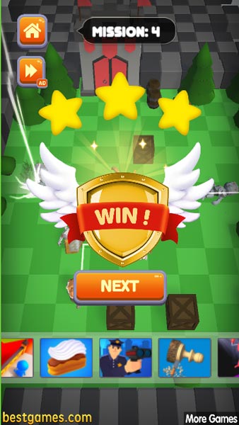 Game Ném búa 3D - Game Vui