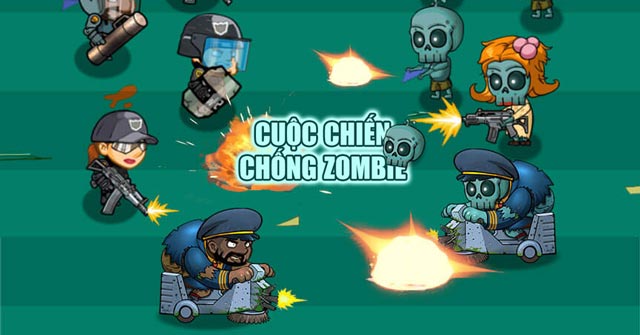 Game Cuộc chiến chống Zombie - Game Vui
