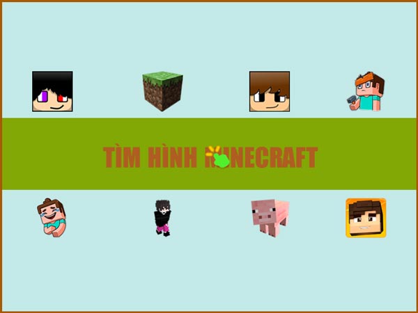 Game Tìm hình Minecraft - Game Vui