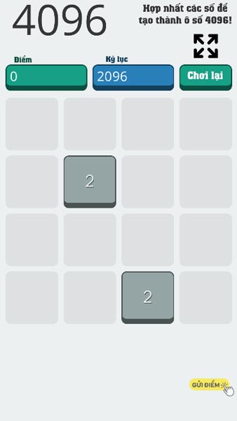 Game 4096 - Game Vui