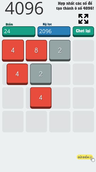 Game 4096 - Game Vui
