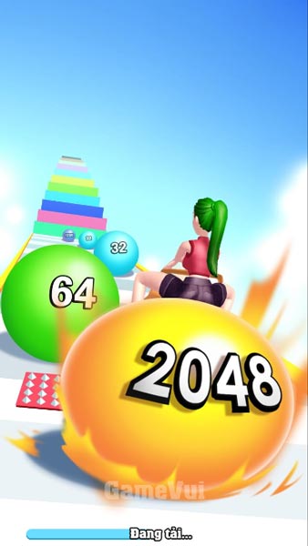 Game Bóng nảy 2048 - Game Vui