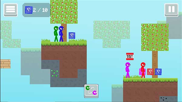 Game Stickman Parkour 5 - Game Vui