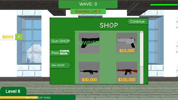 Game Minecraft bắn Zombie 3d - Game Vui