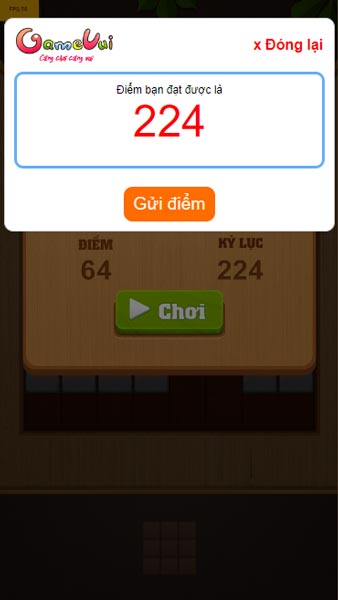 Game Xếp khối gỗ - Game Vui