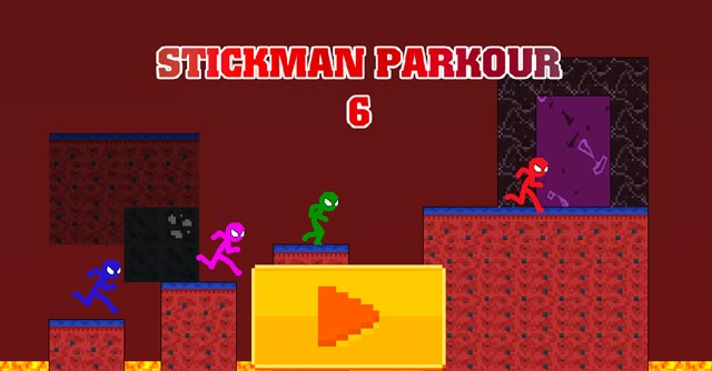 Game Stickman Parkour 6 - Game Vui