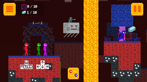 Game Stickman Parkour 6 - Game Vui