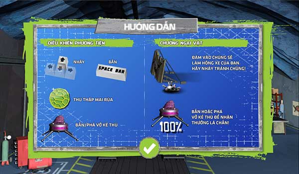 Game Ninja rùa 4 - Ninja turtles - Game Vui