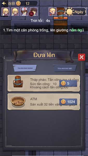 Game Khách sạn ma quái - Game Vui