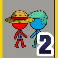 Game Red Blue Stickman phiêu lưu 2 - Game Vui
