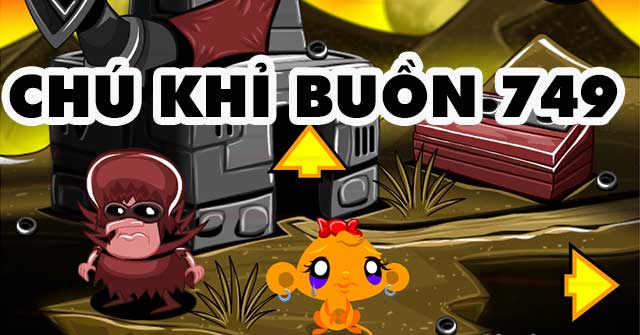 Game Chú khỉ buồn 749 - Game Vui