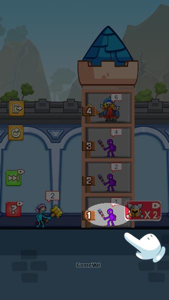 Game Stick Hero công thành chiến 2 - Game Vui