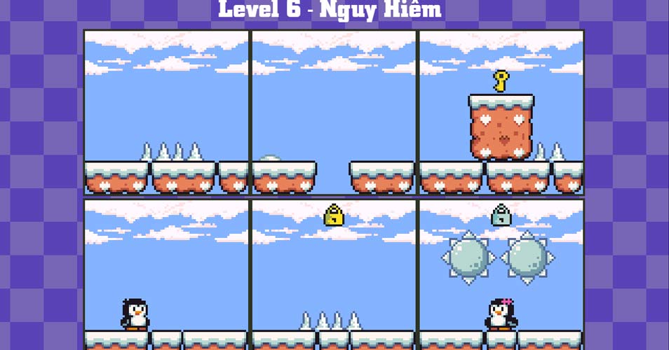 Game Giải cứu chim cánh cụt - Game Vui