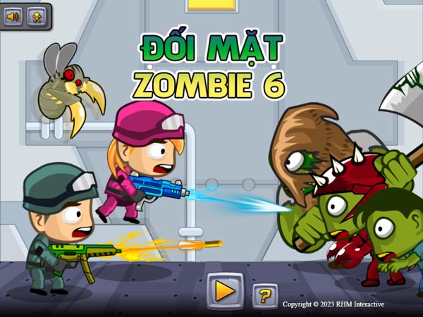 Game Đối mặt Zombie 6 - Game Vui