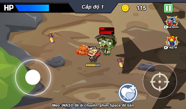 Game Zombie ngày tận thế - Game Vui