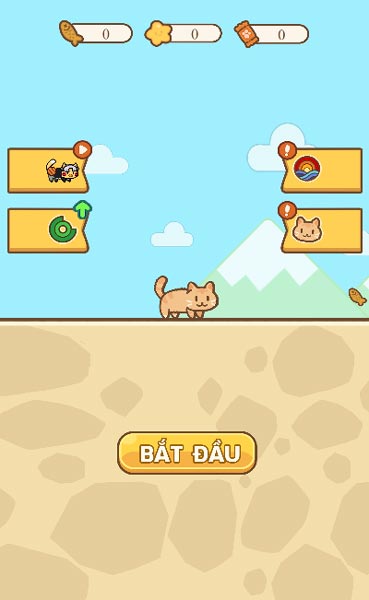 Game Mèo kéo dài - Game Vui