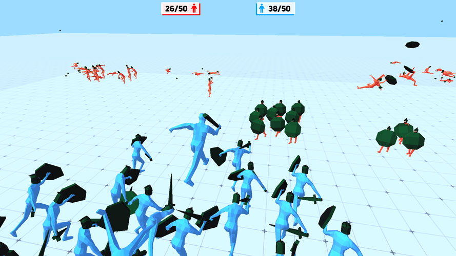 Game Chiến tranh người que 3D 1 - Game Vui