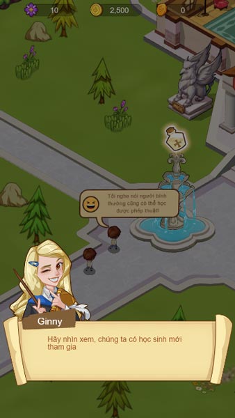 Game Trường phù thủy - Game Vui